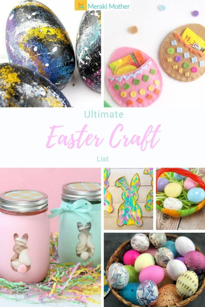 Ultimate List of Easter Craft ideas for Kids - Meraki Mother