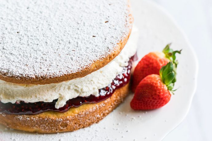 Victoria Sponge Cake - Meraki Mother