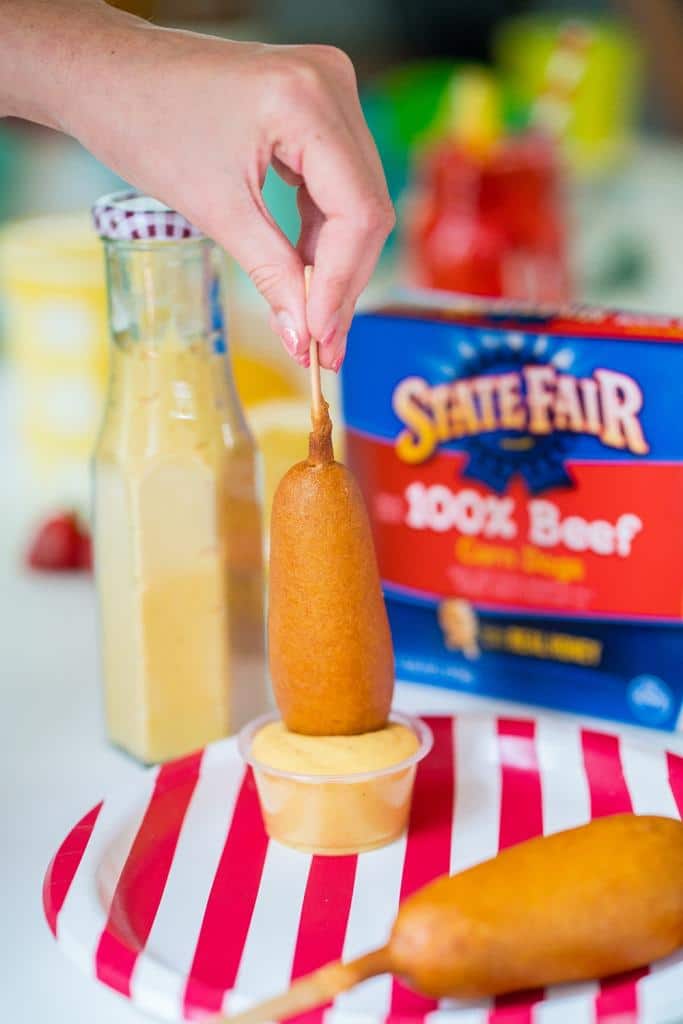 Easy Back to School Meal with State Fair® Corn Dogs and Homemade Sweet ...