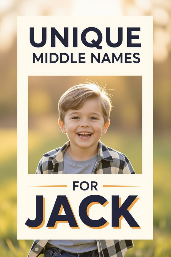 From Classic to Cool: The Best Middle Names for Jack - Meraki Mother