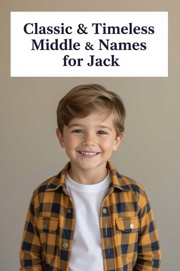 From Classic to Cool: The Best Middle Names for Jack - Meraki Mother