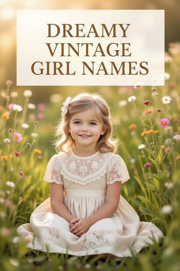 80+ Vintage Girl Names With Romantic Energy - Meraki Mother
