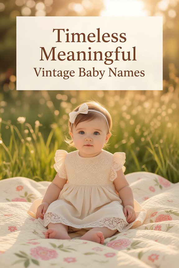 80+ Vintage Girl Names With Romantic Energy - Meraki Mother