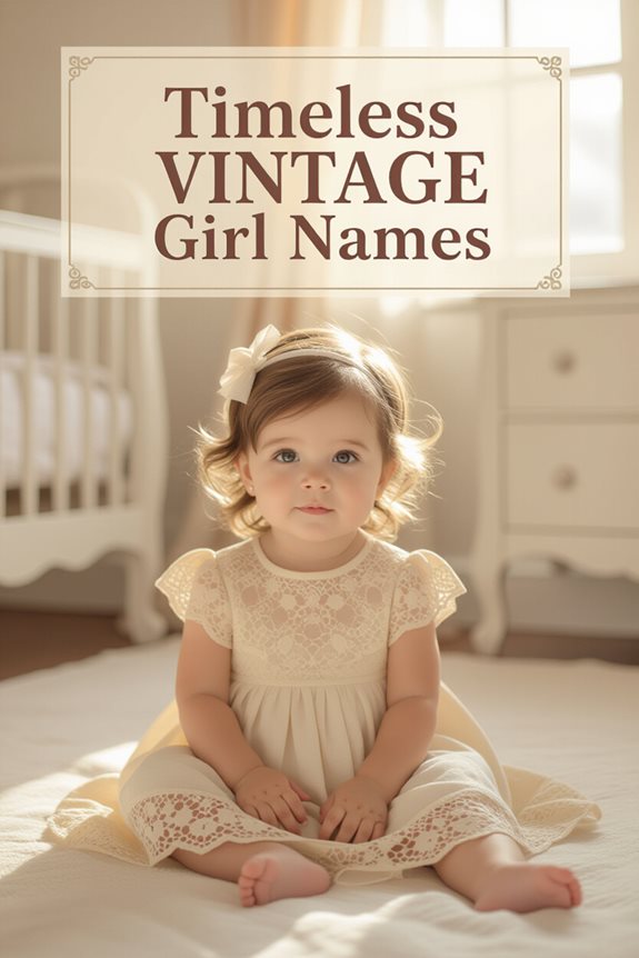 80+ Vintage Girl Names With Romantic Energy - Meraki Mother