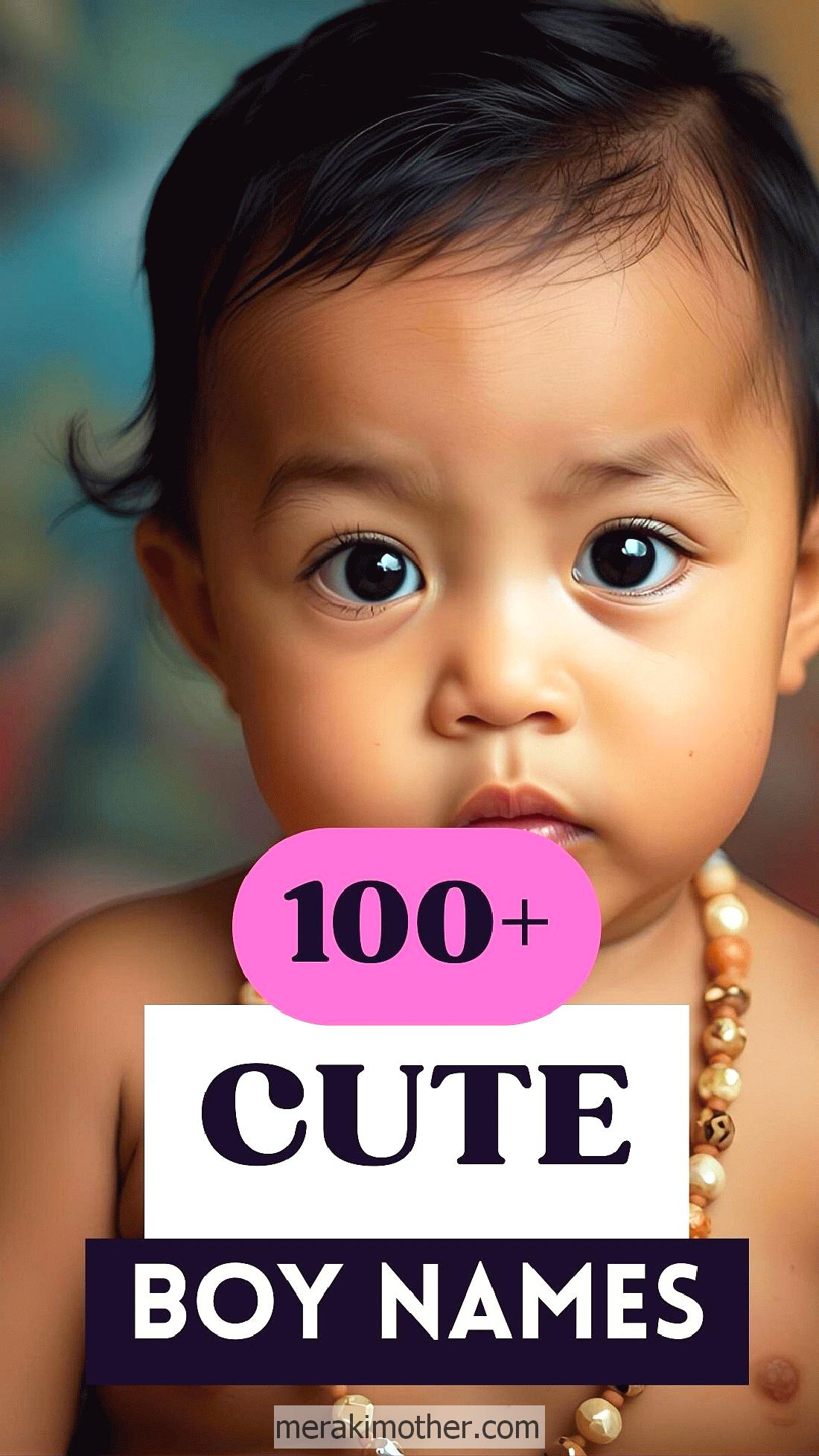 Cute Boy Names That Will Melt Your Heart - Meraki Mother