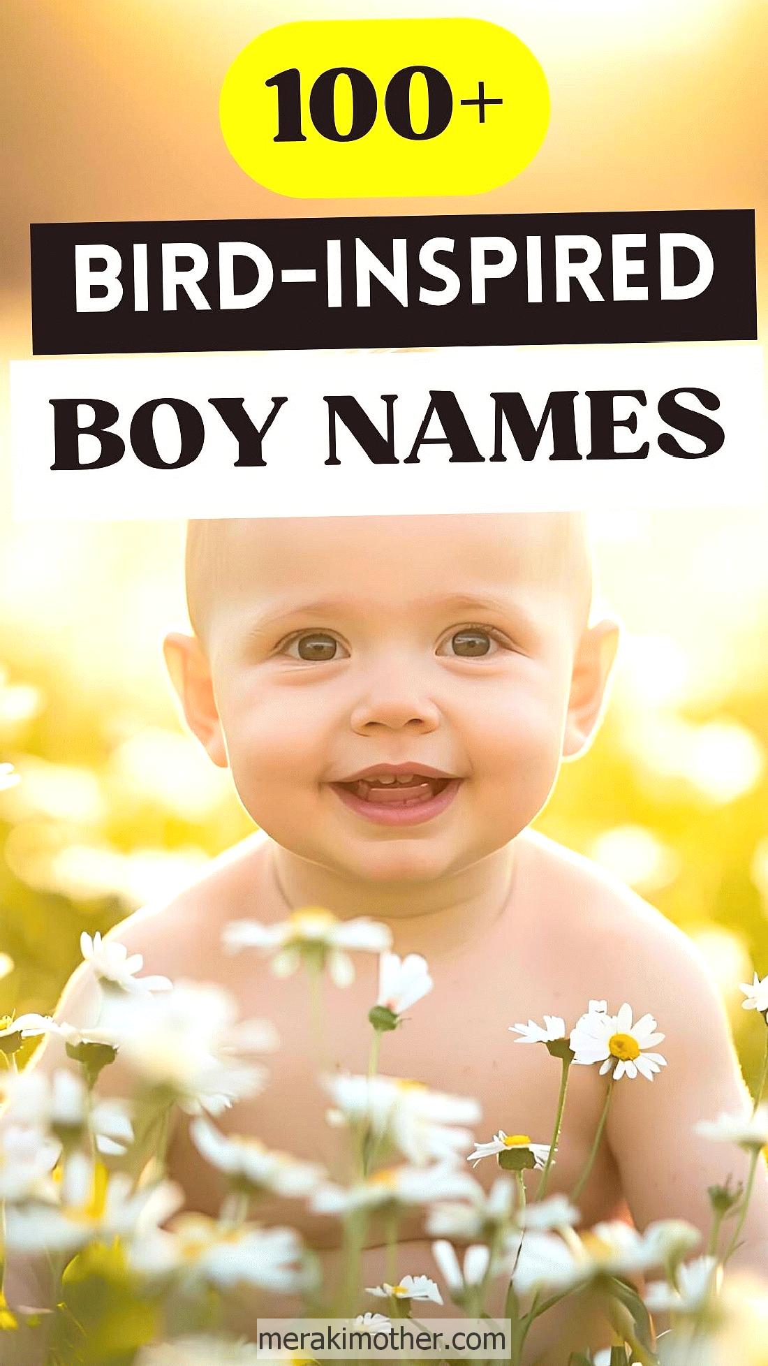 Bird-Inspired Boy Names With Wild, Soaring Spirit - Meraki Mother