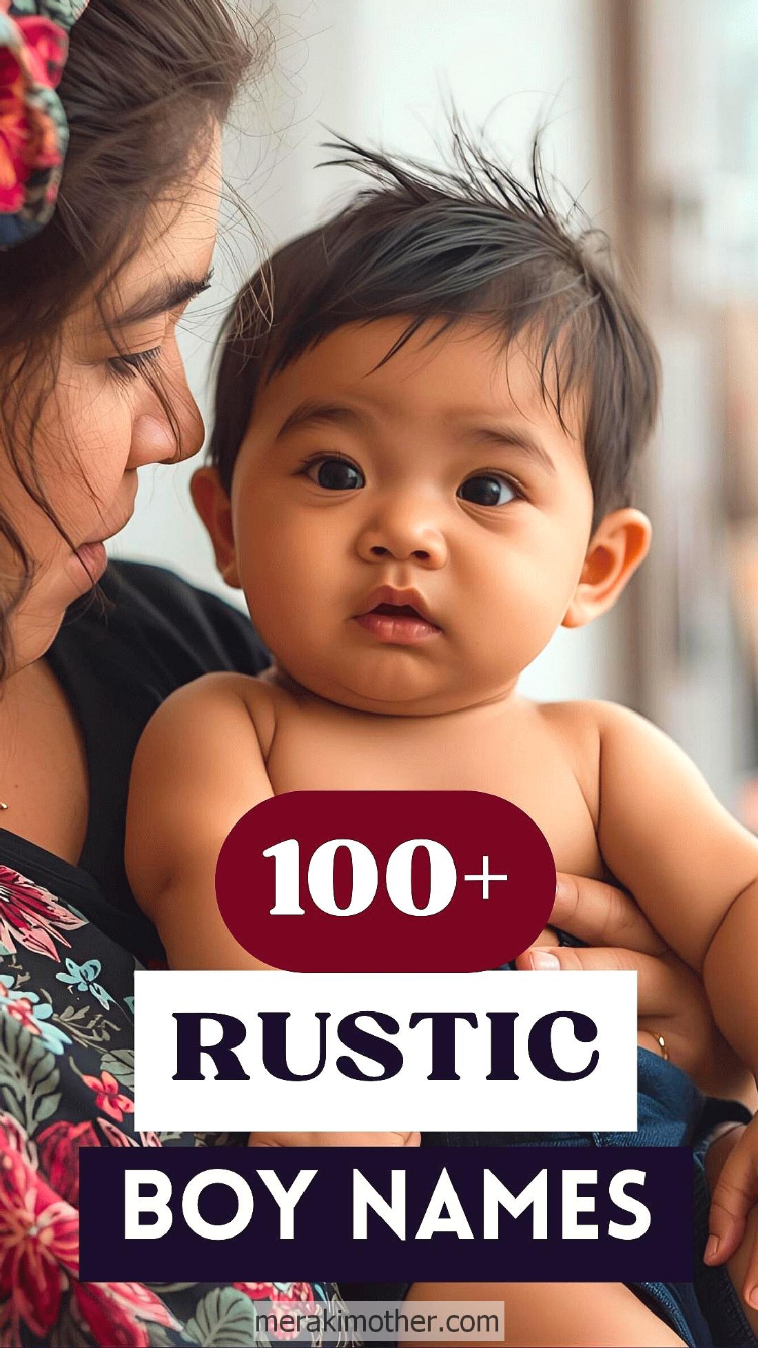 Rustic Boy Names With Rugged, Down-to-Earth Charm - Meraki Mother