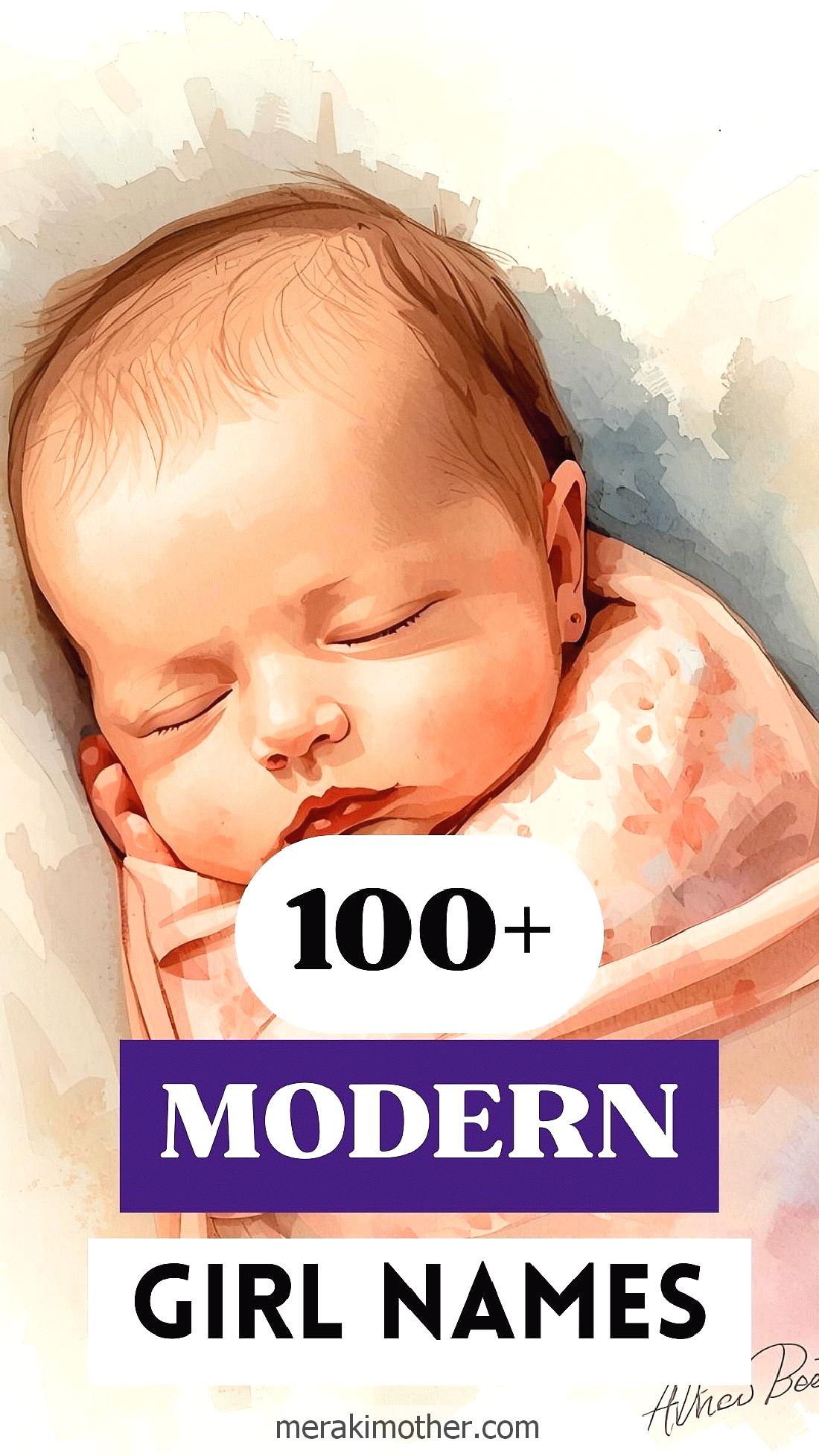 Modern Girl Names That Still Feel Soft and Sweet - Meraki Mother