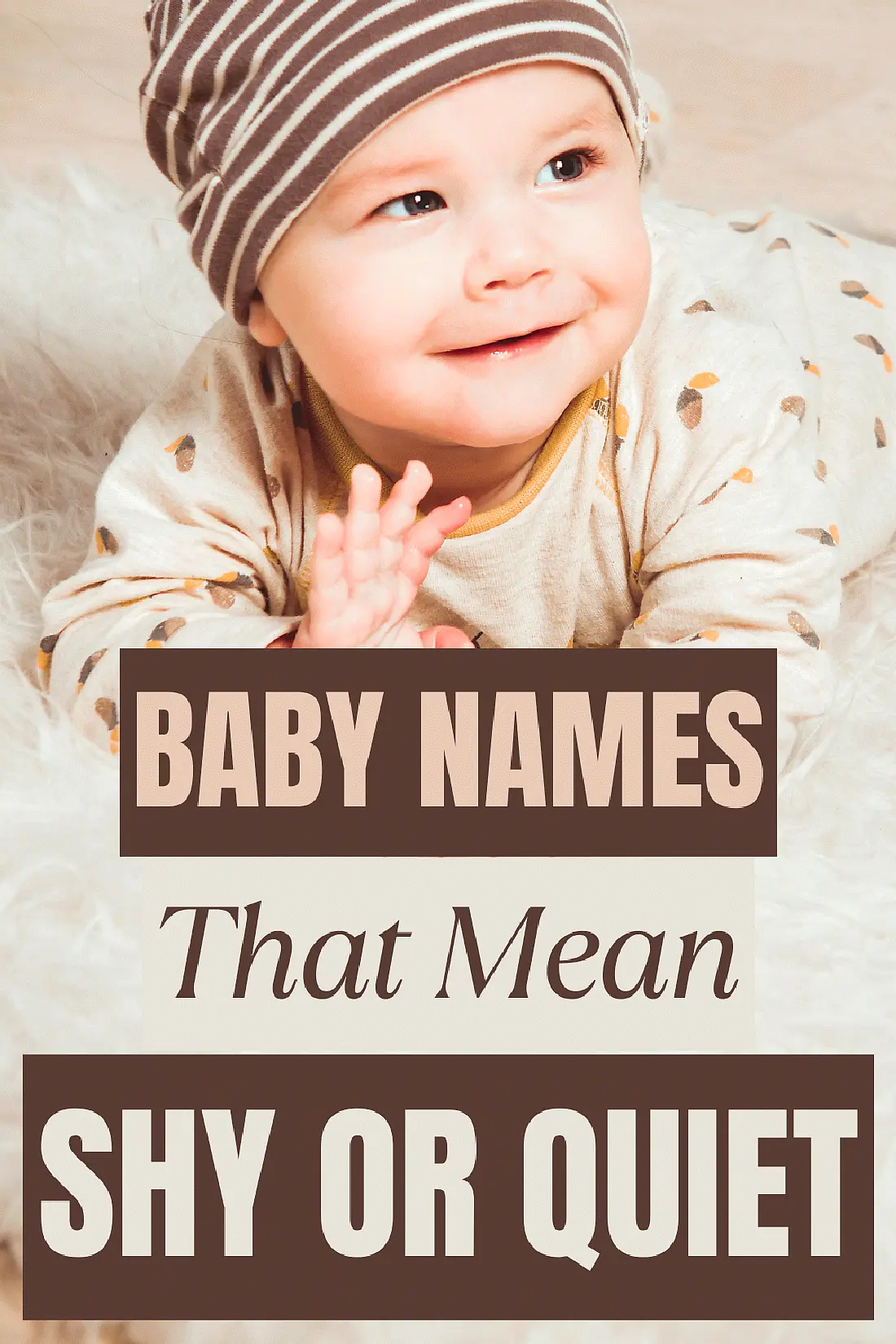 Baby Names That Mean Shy, Quiet or Sweet - Meraki Mother