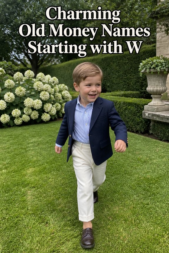 Old Money Boy Names That Start With W (Well-Bred & Wonderful) - Meraki ...