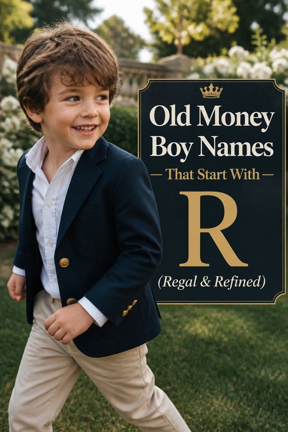 Old Money Boy Names That Start With R (Regal & Refined) - Meraki Mother