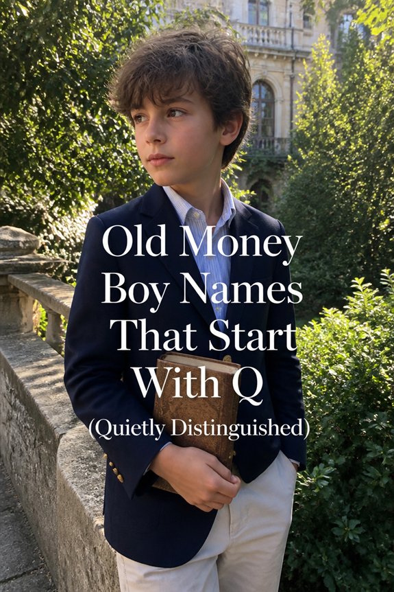 Old Money Boy Names That Start With Q (Quietly Distinguished) - Meraki ...
