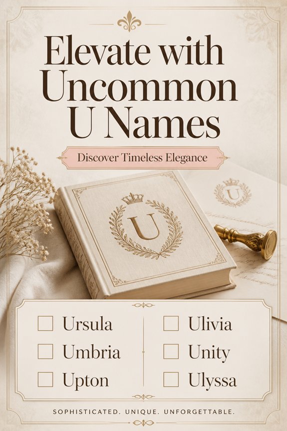 Old Money Girl Names That Start With U (Uncommon & Upper Class ...